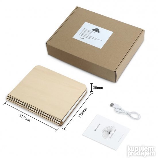 Lampa knjiga led lampa u obliku knjige - KupujemProdajem