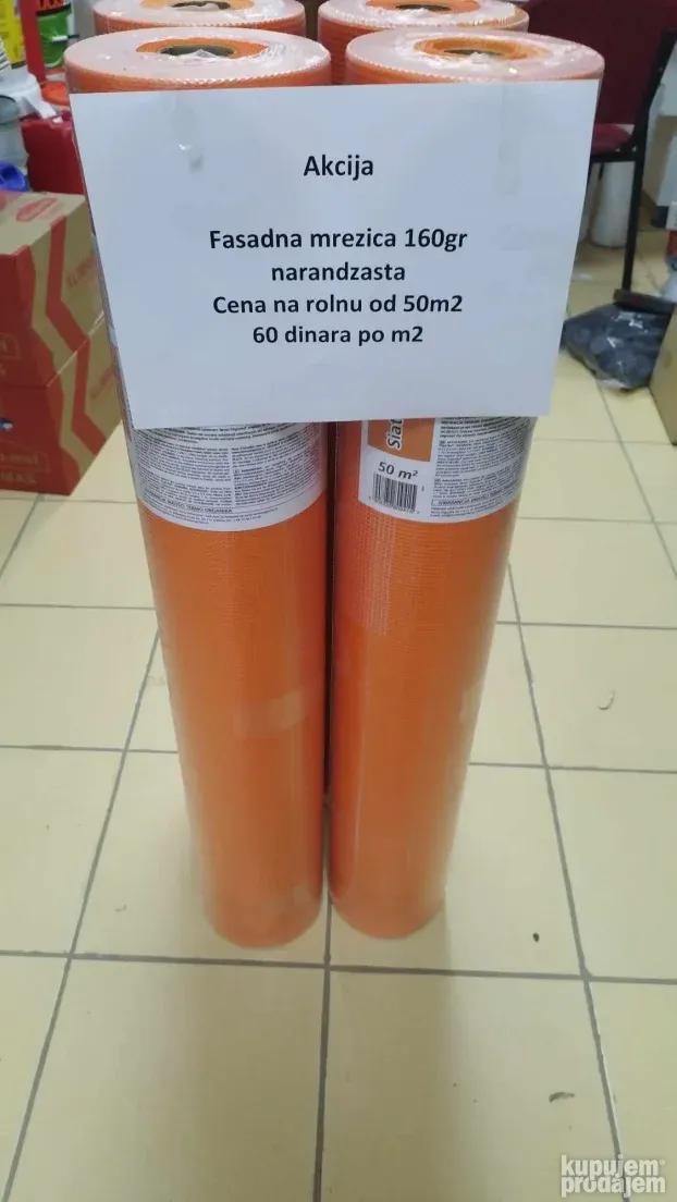 Fasadna Mrezica 165-gr bela - KupujemProdajem