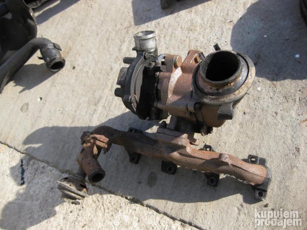 Citroen C5 2.0 hdi 109 ks turbina polovna ispravna originaln ...